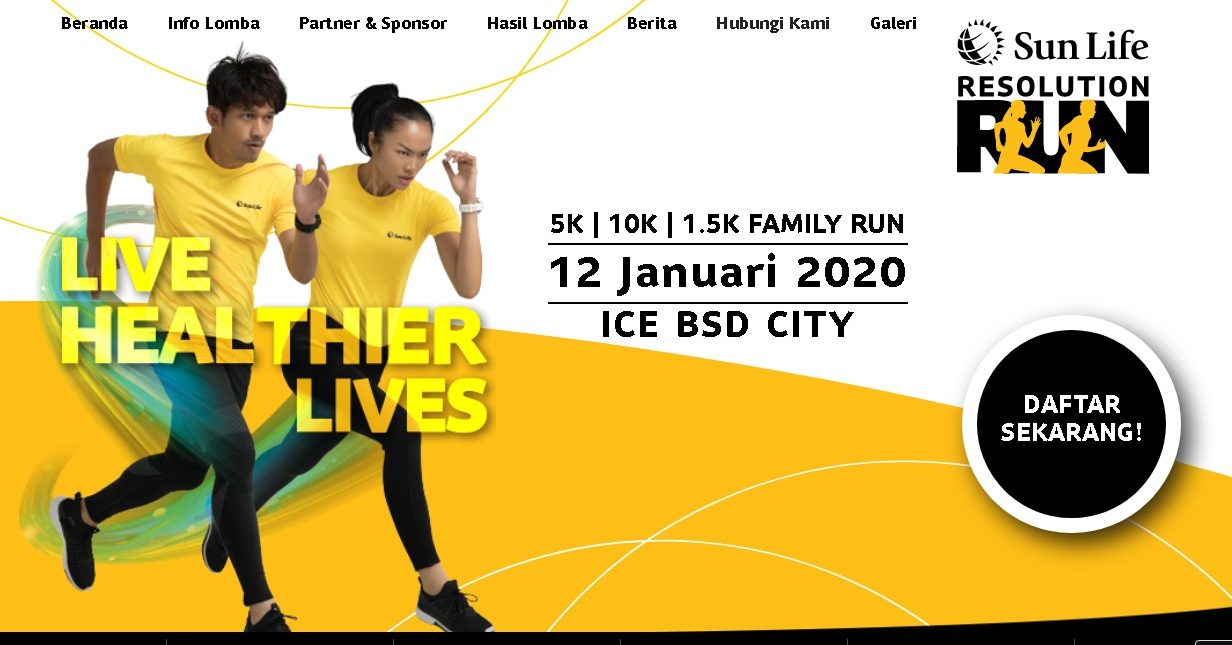 Sun Life Virtual Charity Run Sebuah Langkah Mudah untuk Mulai Melawan ...