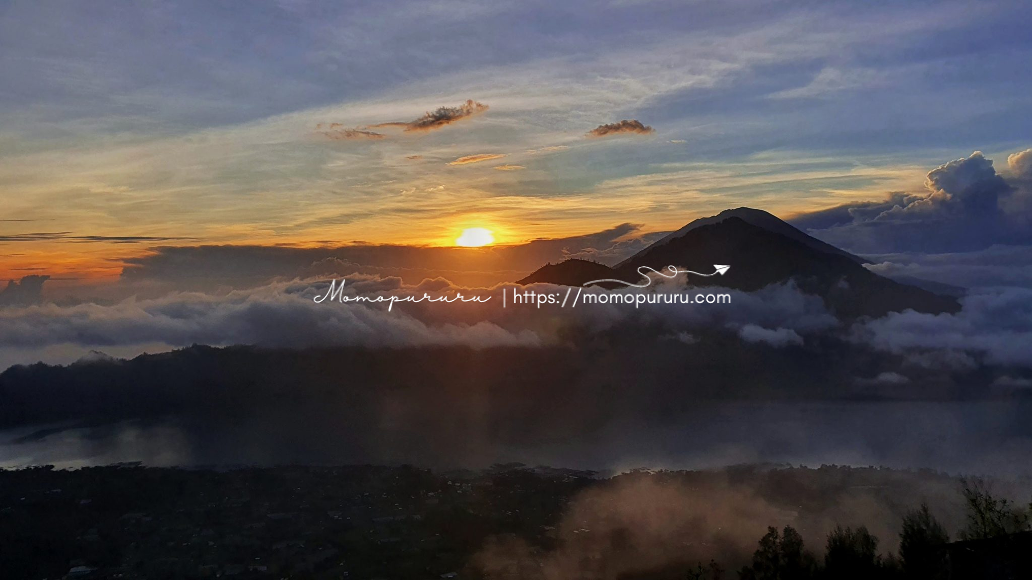 Melihat Indahnya Sunrise di Gunung Batur Bersama Anak-anak
