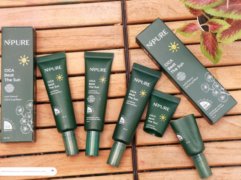 NPure Cica Beat the Sun, Sunscreen aman untuk kulit berjerawat