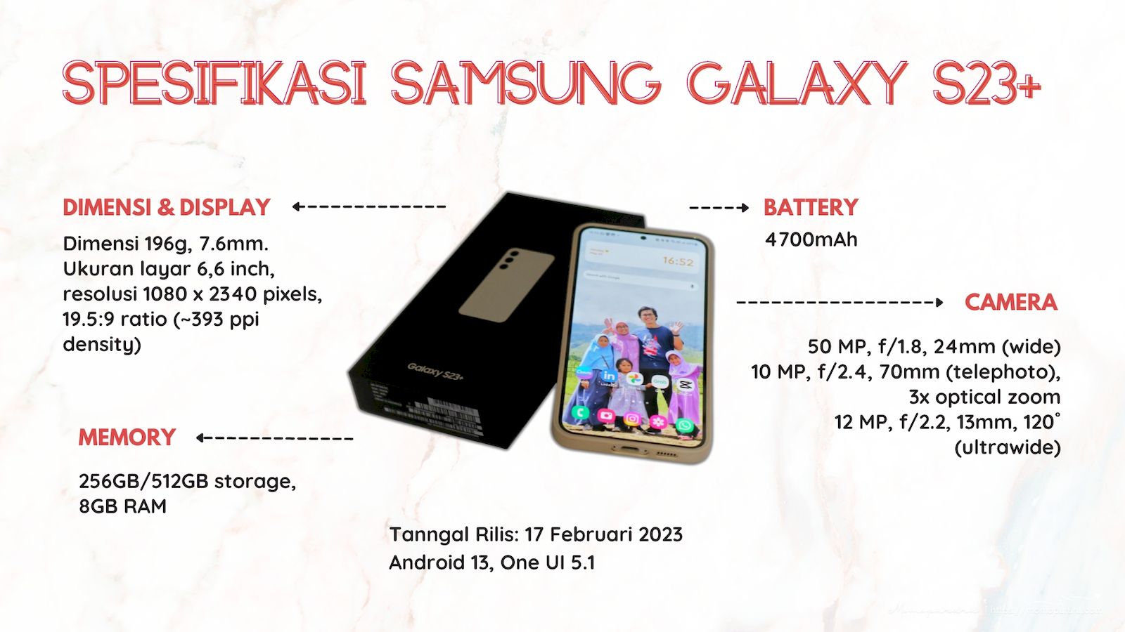 Review Penggunaan Samsung Galaxy S23+ Untuk Traveling