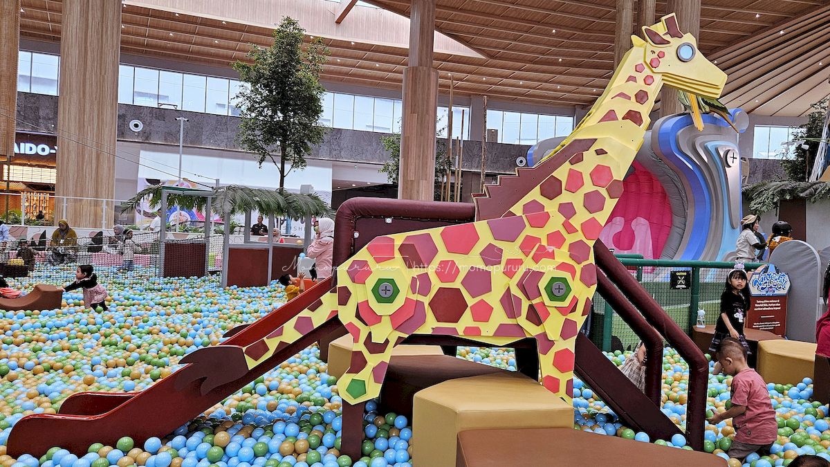 Main Seru di Kidzooona Safari Living World Cibubur