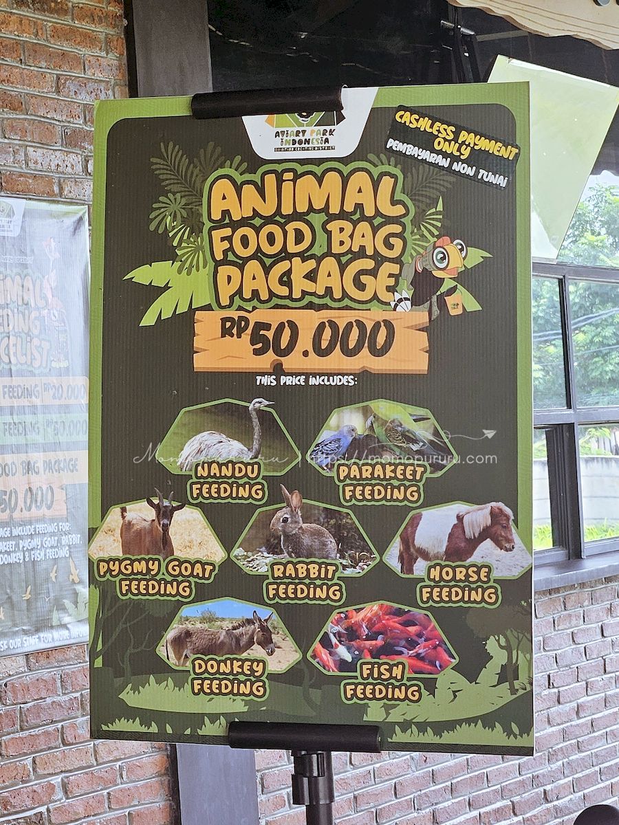 Aviary Park Bintaro, Sepadankah dengan Harga Tiket Masuknya?